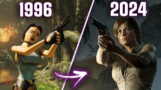 Evolution Of Lara Croft In Tomb Raider Games 1996 2018 Night Club Play ...