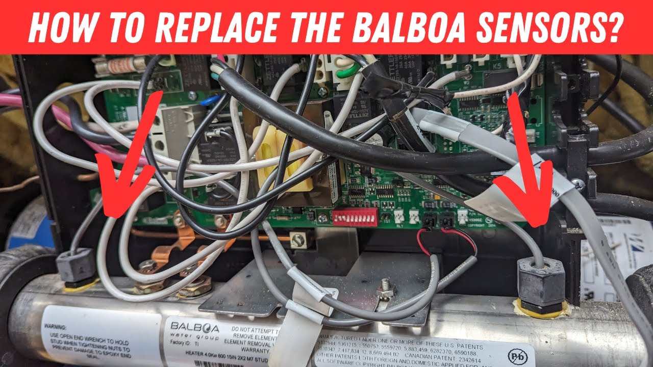 Easy Steps To Replace Your Balboa Hot Tub Sensors Youtube