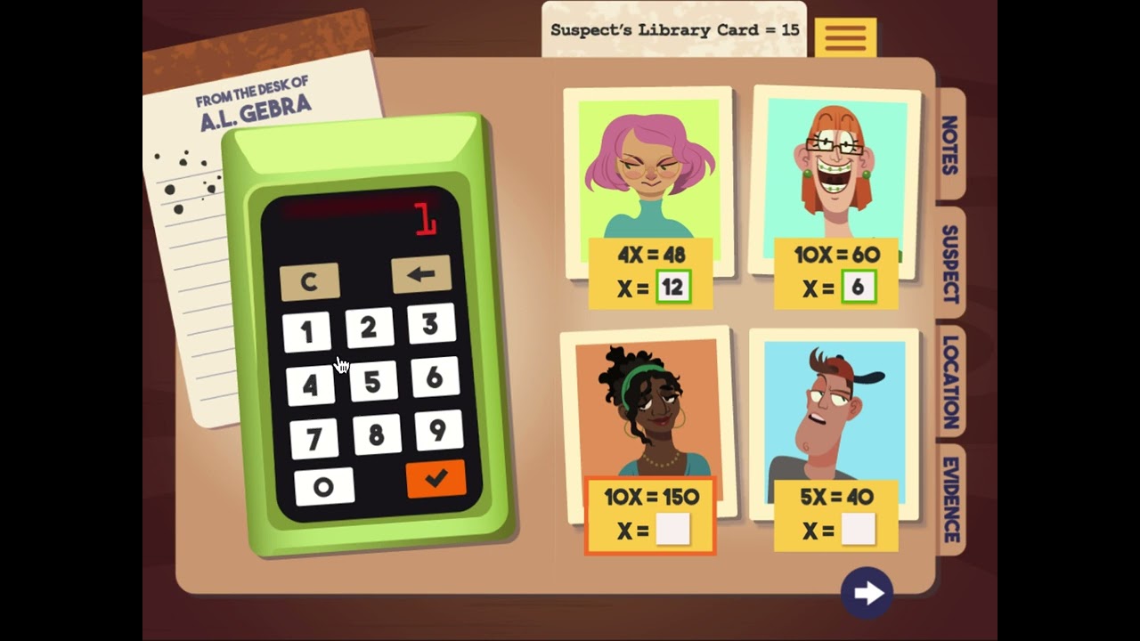 New Game From Abcya Detective X And The Missing Variable Abcya