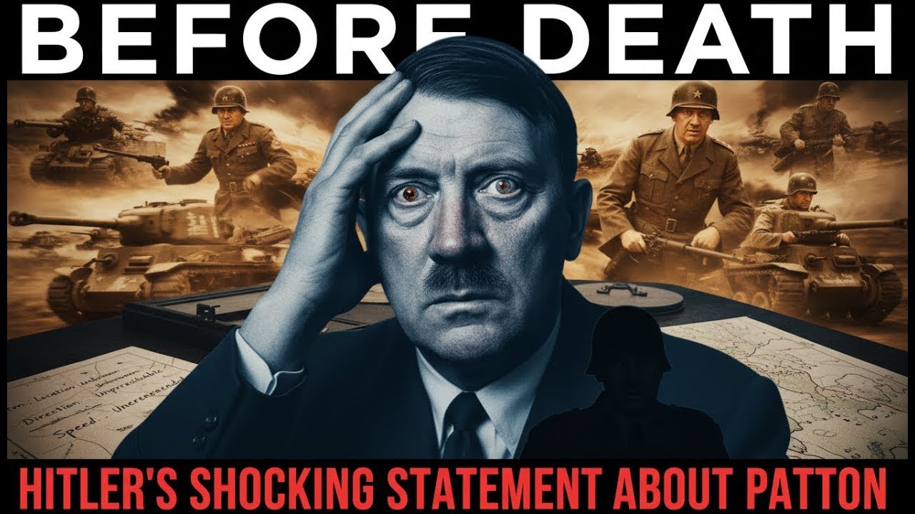 What Hitler Told His Generals About Patton Before He Died Youtube