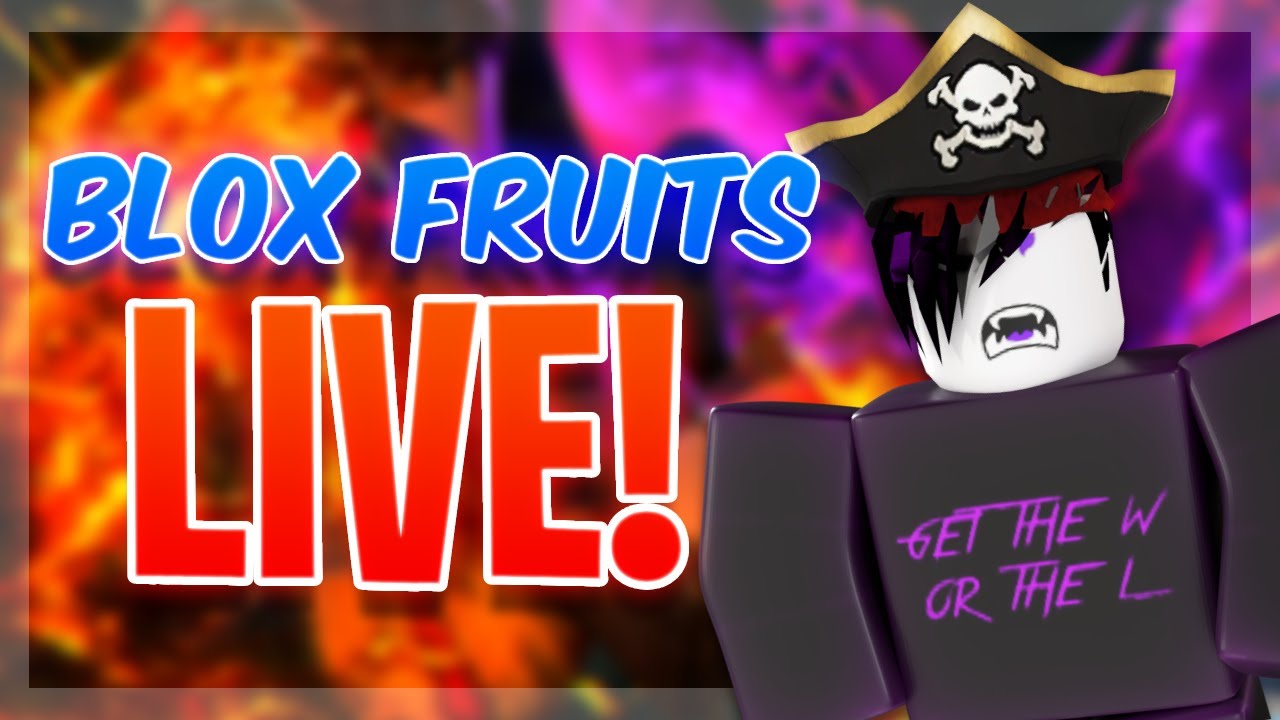 рџ ґroblox Blox Fruits Live Grinding Youtube