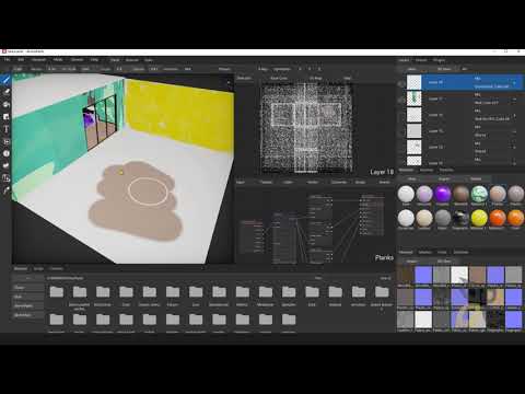 Armorpaint Videcourse 07 Brushes And 3d Painting Brush Editor