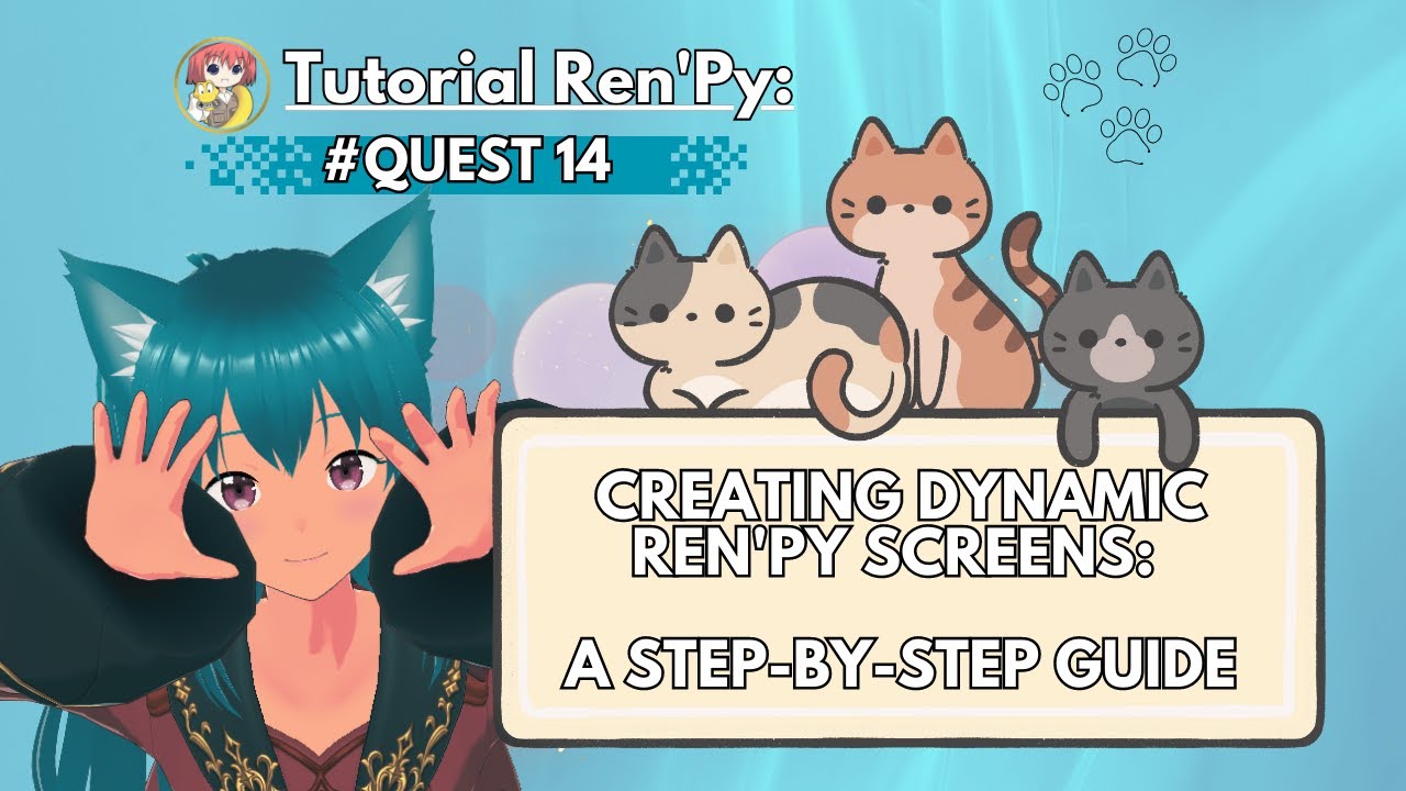 Ren Py Tutorial Exploring Screen Creation Techniques For Visual Novels