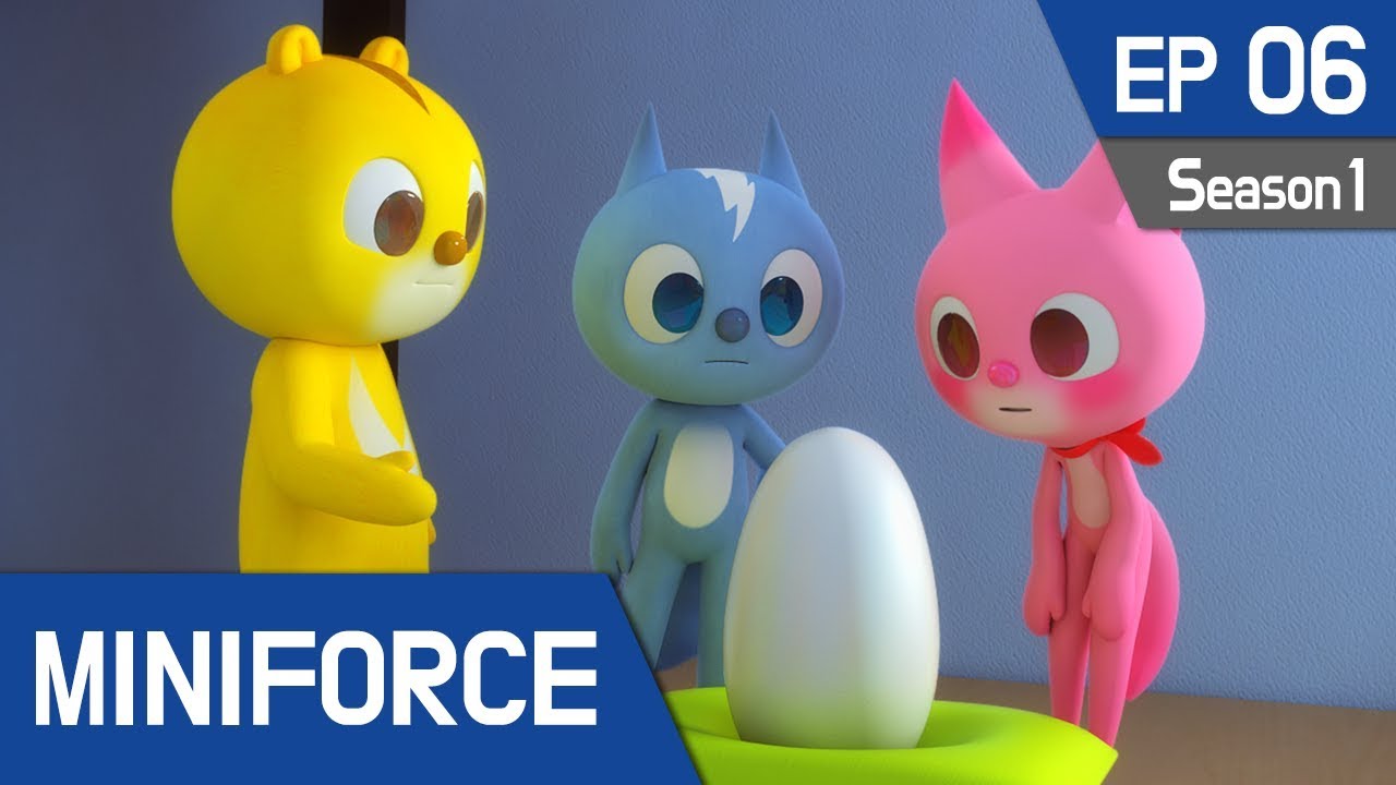 Miniforce Season 1 Ep6 Mini Force And Baby Iguana Youtube