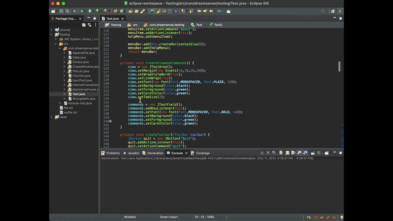 Java Pack The Frame Youtube