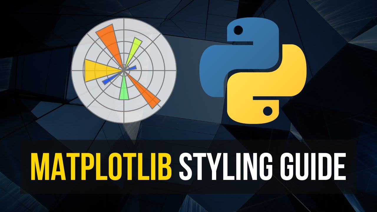 Create Custom Matplotlib Style Sheets Youtube