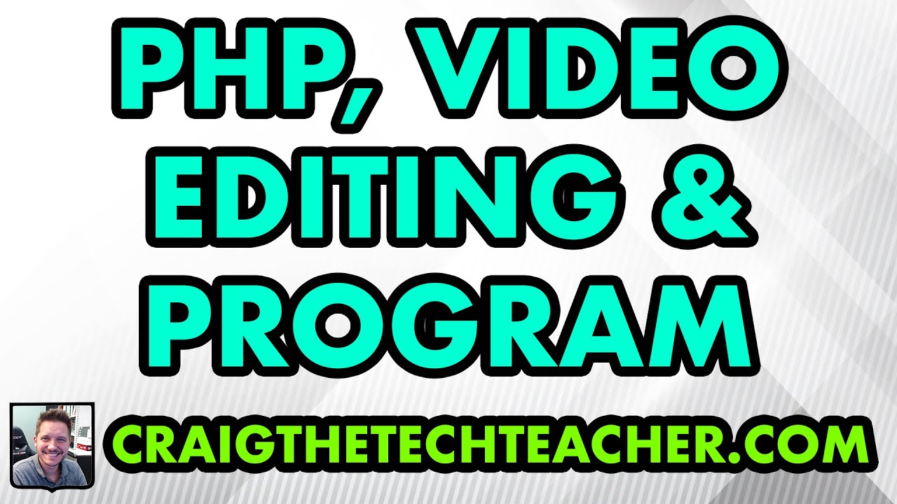 Php Coding Video Editing Programming Youtube