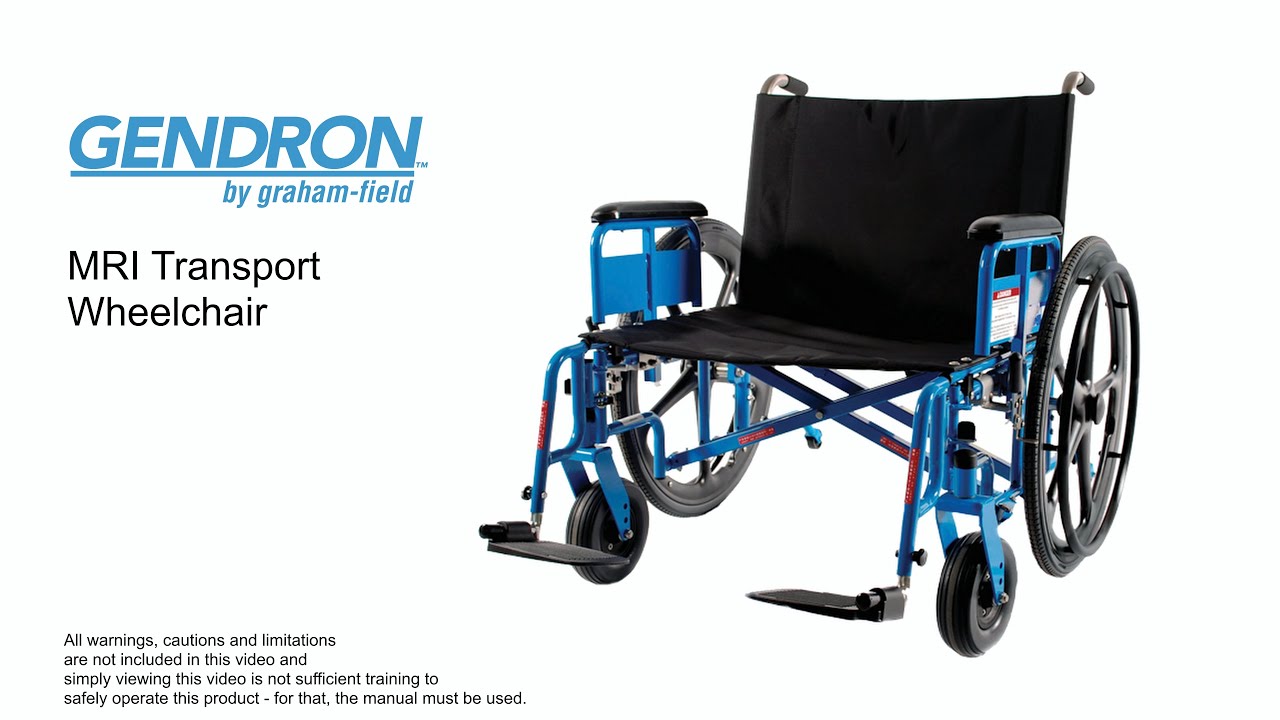 Gendron Mri Transport Wheelchair Youtube