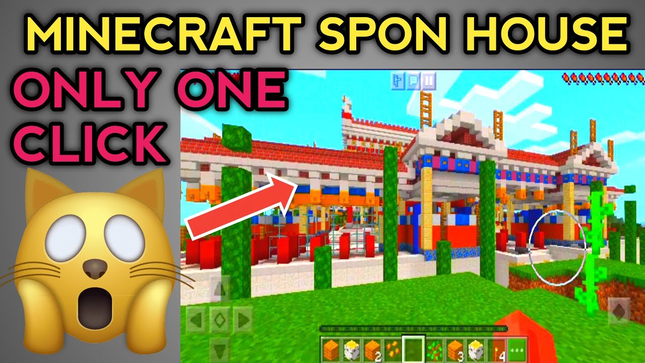 Minecraft Spawn House In Minecraft Minecraft Gameplay Youtube