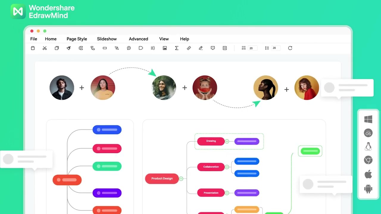 Edrawmind Free Collaborative Mind Mapping Software Youtube