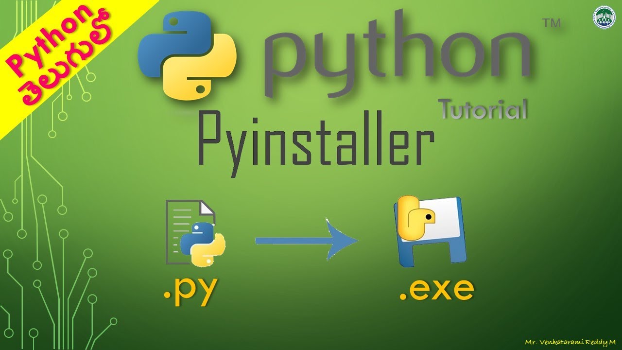 Python Tutorial 30 30 Pyinstaller Module Youtube