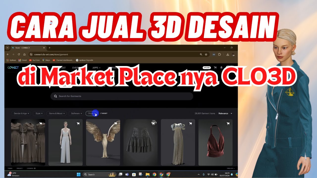 Jual Produk 3d Desain Fashionmu Disini Youtube
