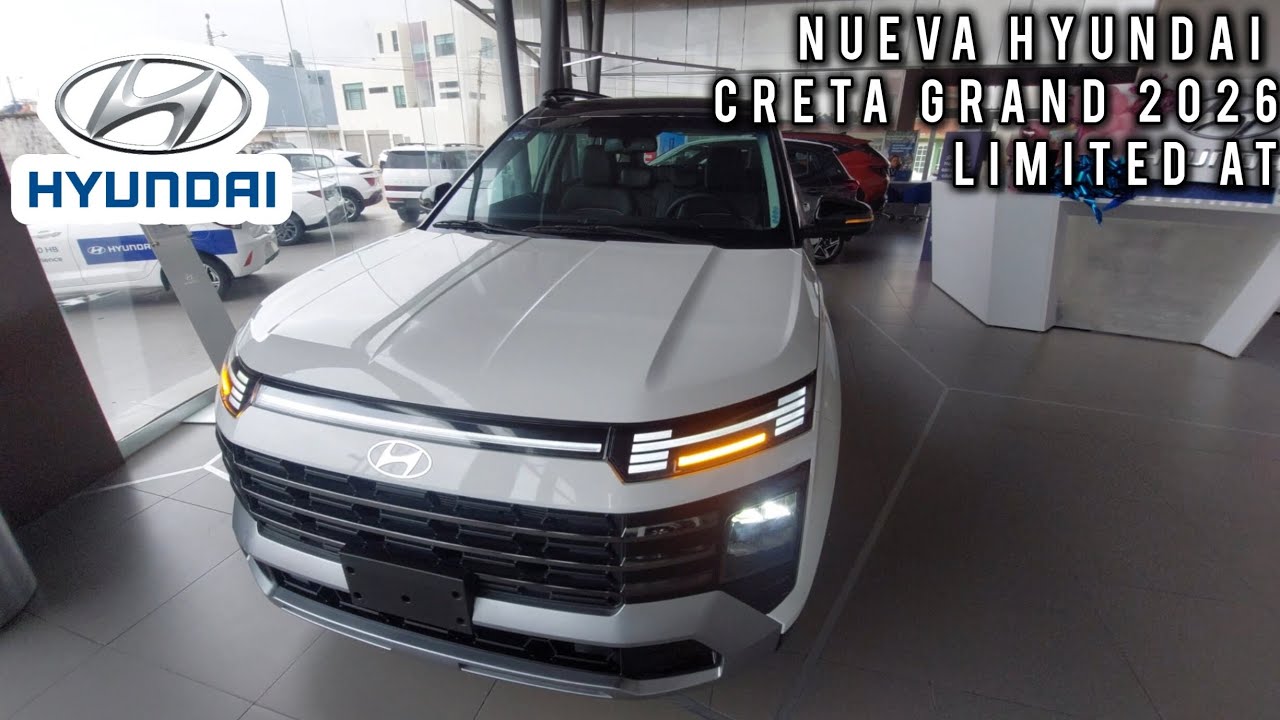 Hyundai Creta Grand 2026 4k Limited 7 Pasajeros Youtube