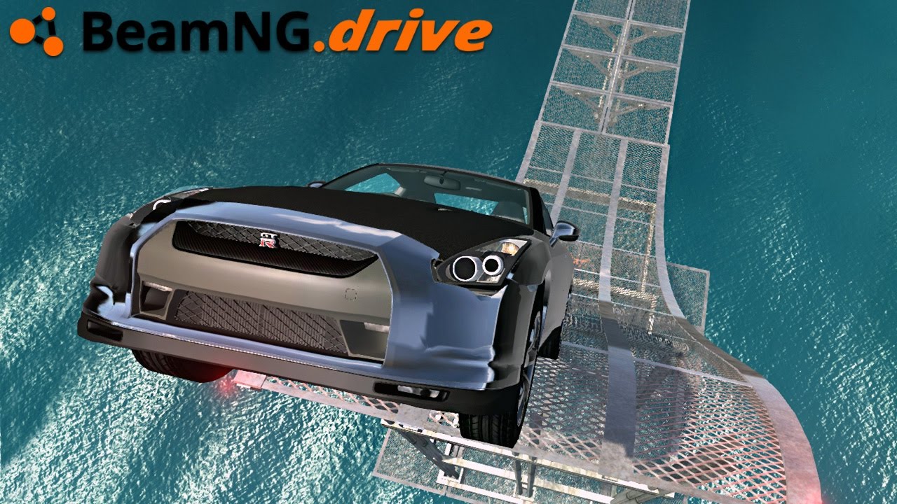 Beamng Drive Gtr Destruction Youtube