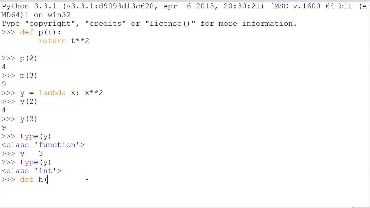 Python 3 Tutorial 17 Lambda Functions Youtube