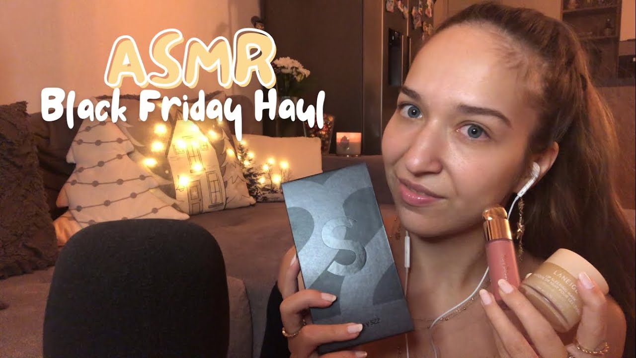 Asmr Black Friday Haul 2023 Part 1 Phone Makeup More Tapping