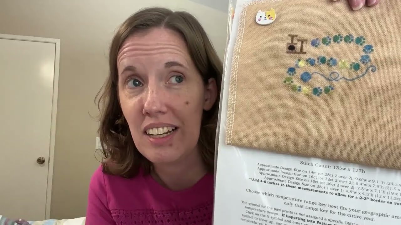 Flosstube 223 Spring Break Stitching Youtube