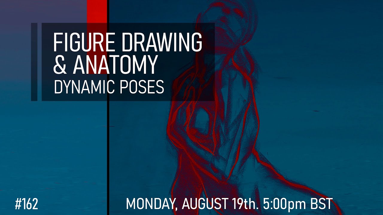 Live Figure Drawing Dynamic Poses 162 Youtube