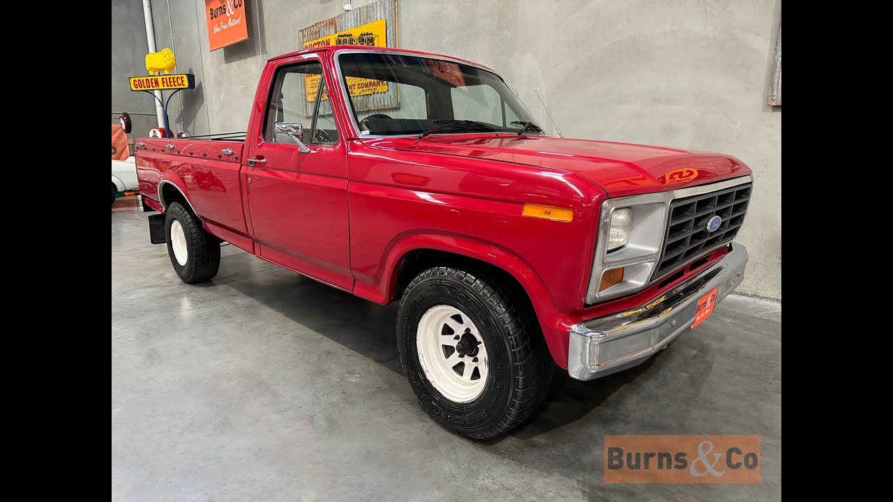 1986 Ford F100 Pickup Youtube