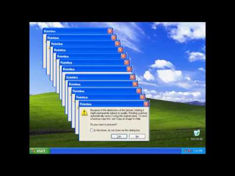 Windows Xp Crazy Error Virus To Virus Youtube