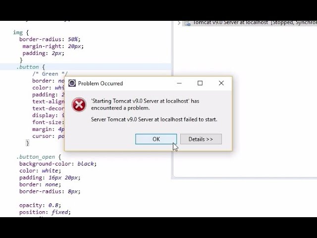 Java Starting Tomcat V90 Server At Localhost Failed To Start Stack