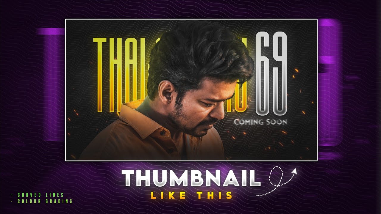 Thumbnail For Youtube Video S Thumbnail Tutorial Official 6 Editz