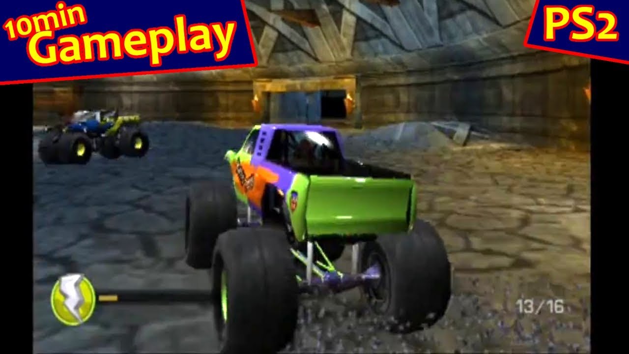 Monster Jam Maximum Destruction Ps2 Gameplay Youtube