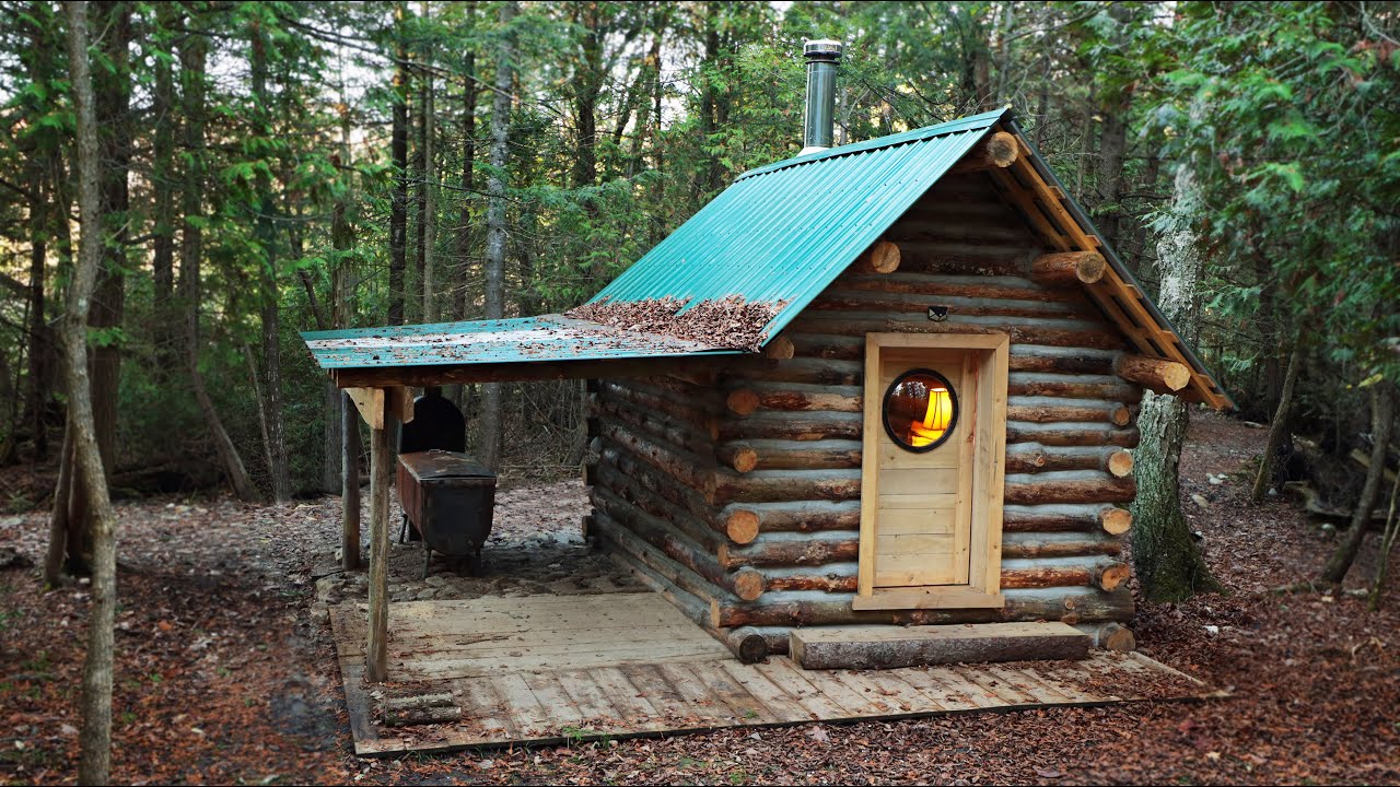 How To Build A Log Cabin In The Woods Builders Villa