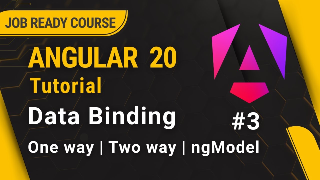 Angular 20 Tutorial For Beginners Data Binding In Angular 3 Youtube