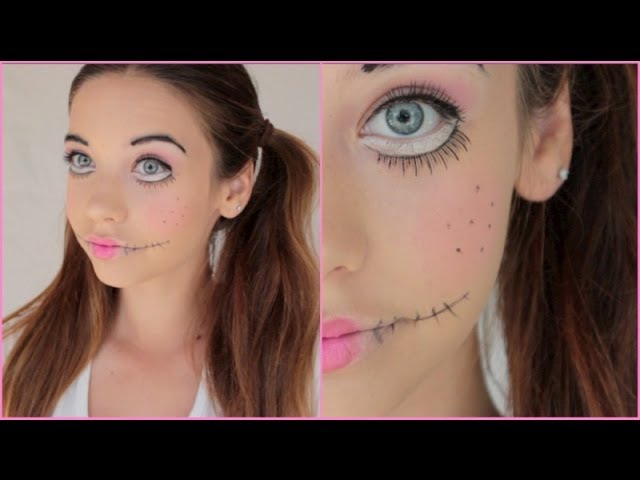 How To Apply Creepy Doll Makeup Saubhaya Makeup