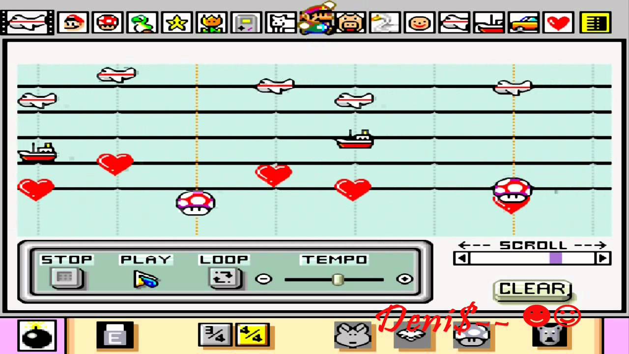 Mario Paint Two And A Half Men Youtube