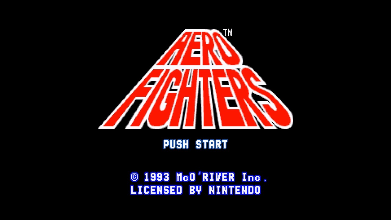 Aero Fighters Snes Sfc Bgm 20 Ending Theme Part Ii Credits Youtube