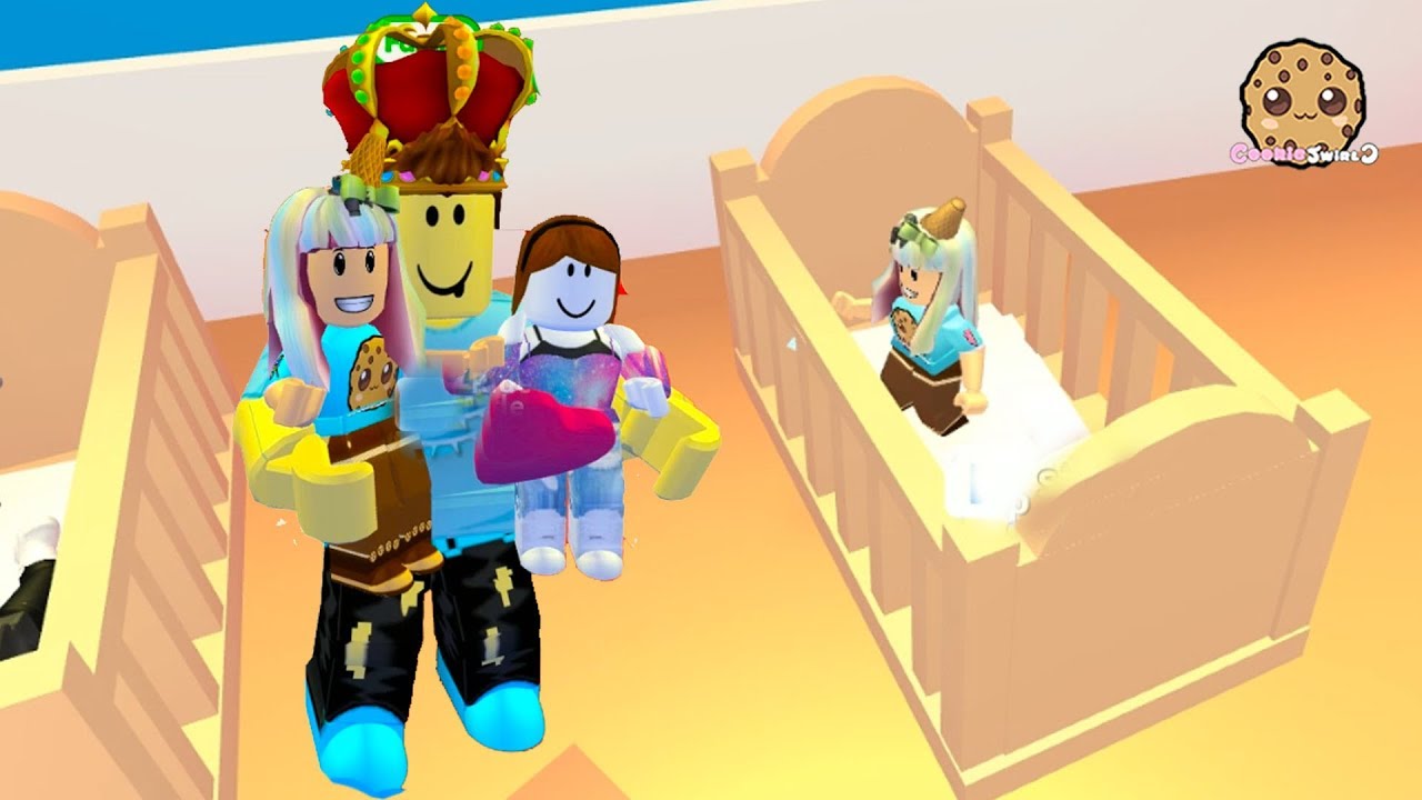 Adopt Me Roblox With Cookie Swirl C Youtube