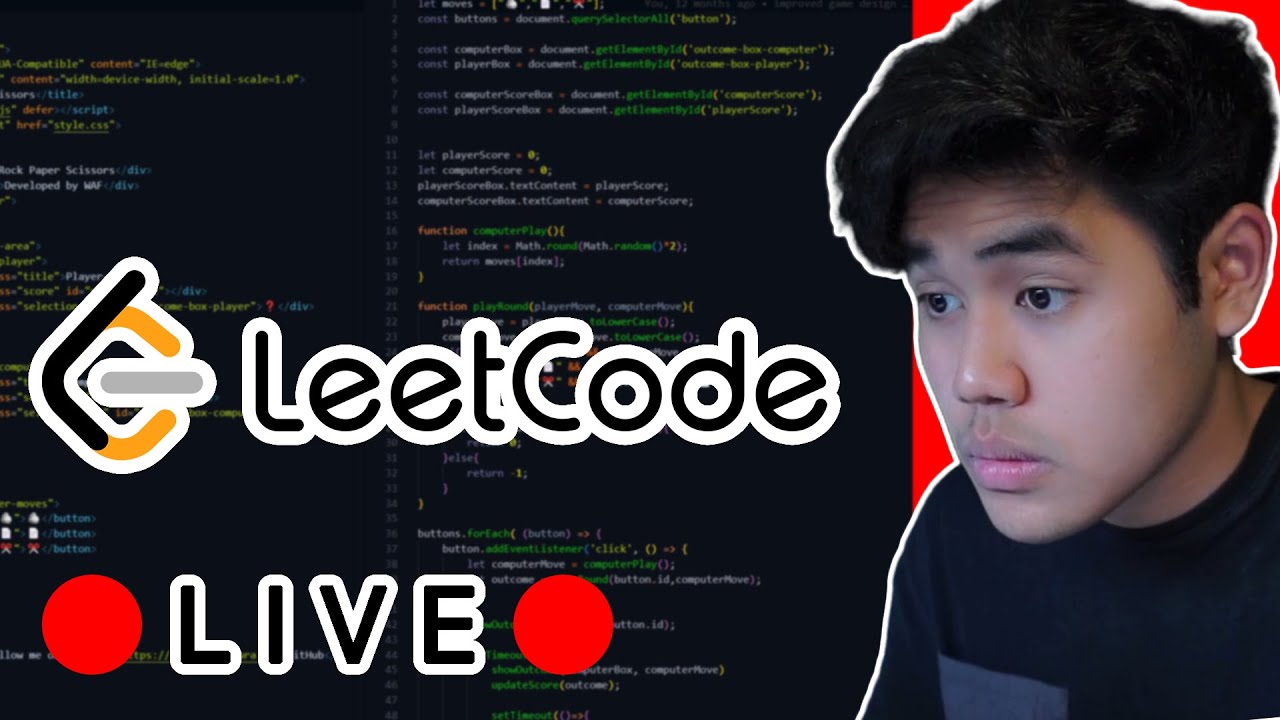 рџ ґ Live рџ ґ Solving Coding Interview Questions Youtube