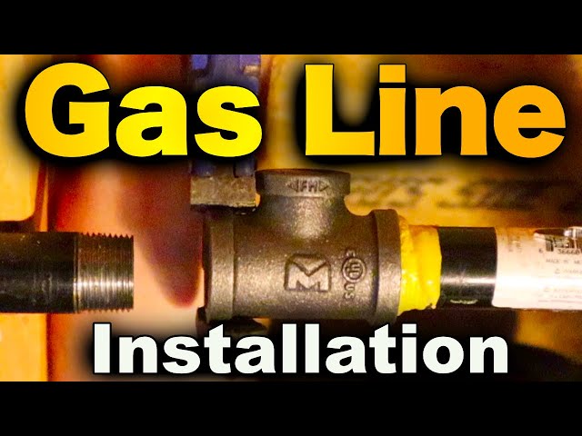 Natural Gas Piping Installation