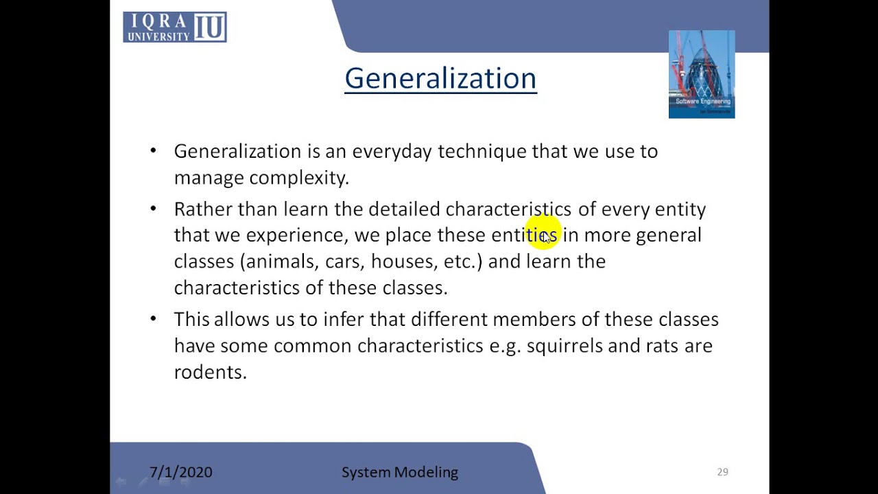 Generalization Youtube