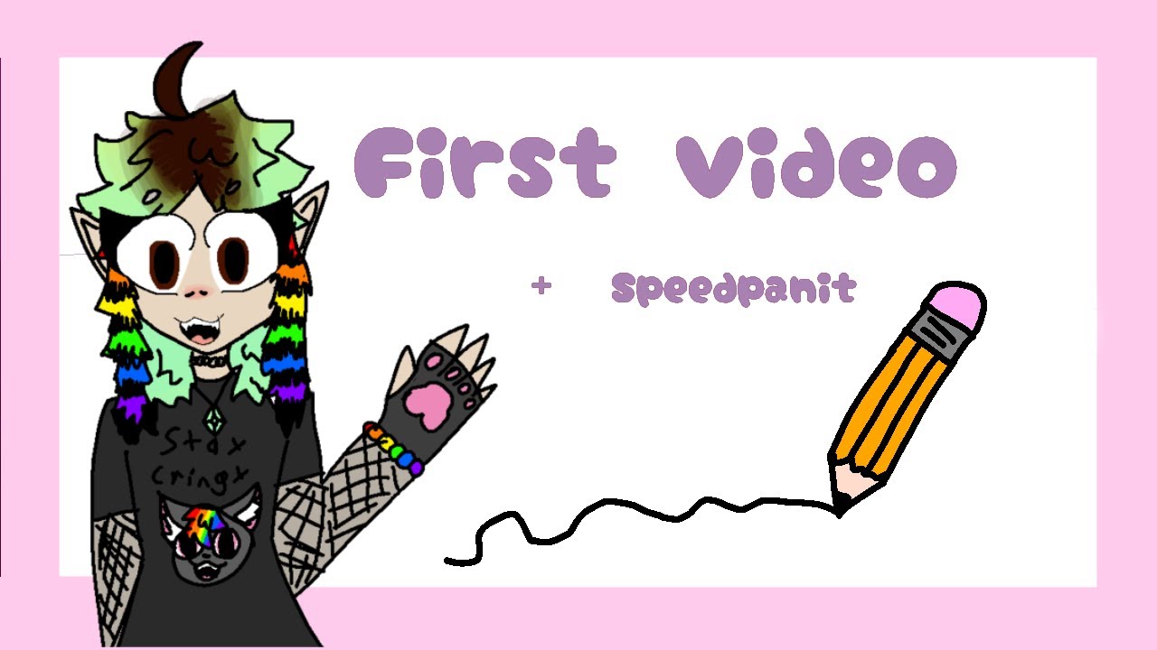 First Video Speedpaint Youtube
