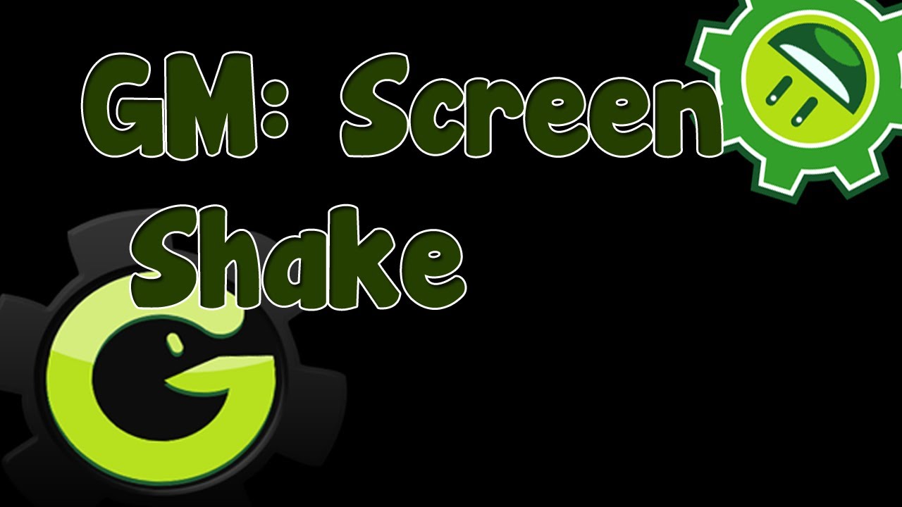 Game Maker Tutorial Screen Shake Effect Youtube
