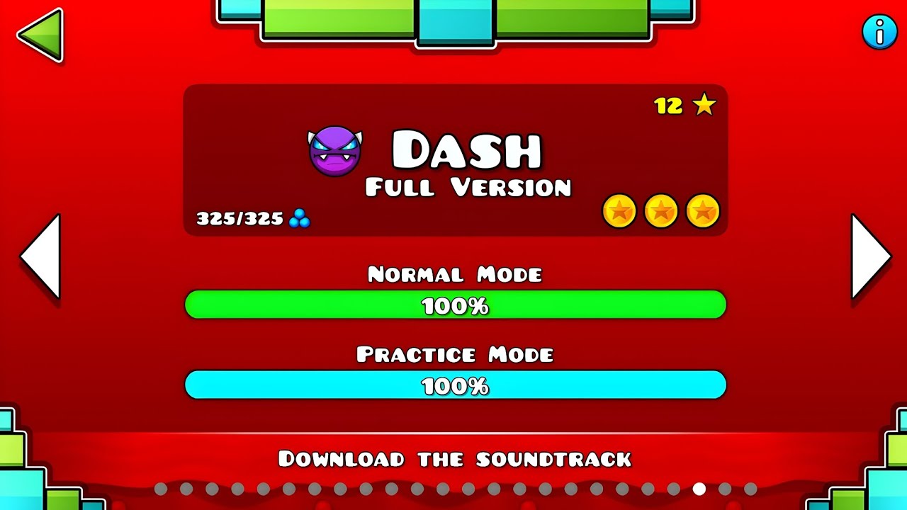 Dash Full Version By Switchstepgdyt Mathicreatorgd Geometry Dash