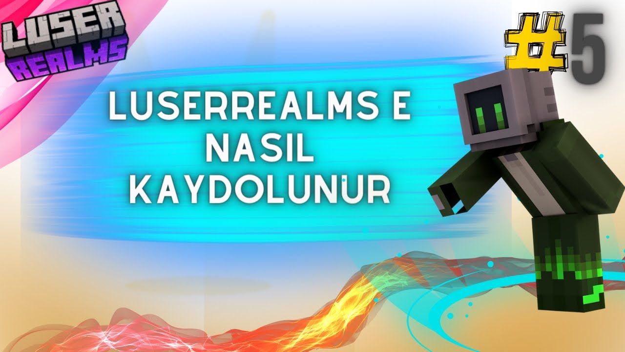 Luserrealms Nasıl Kaydolunur Giriş Yapılır Bölüm 5 Minecraft Youtube