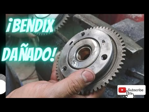 Como Cambiar El Bendix O Clutch De Arranque De Una Moto Varillera