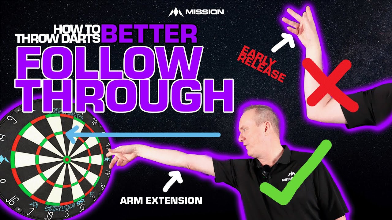 Improve Your Darts Throw And Follow Through Youtube