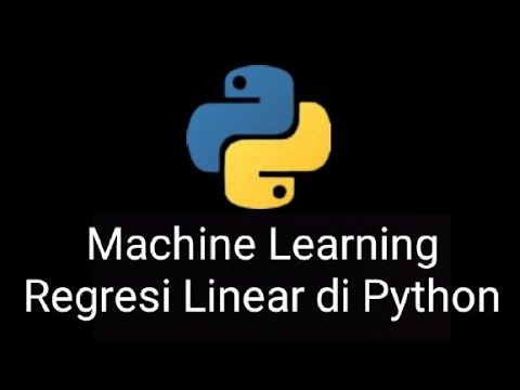 Regresi Linear Dengan Python Machine Learning Youtube