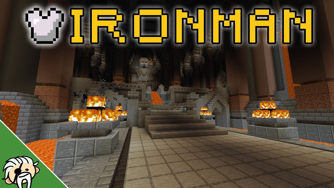 Hypixel Skyblock Ironman Gearing Up Youtube