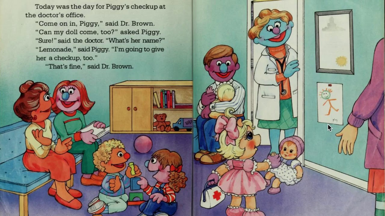 Muppet Babies The Doctor Visit Read Aloud Read Along Storybook Youtube