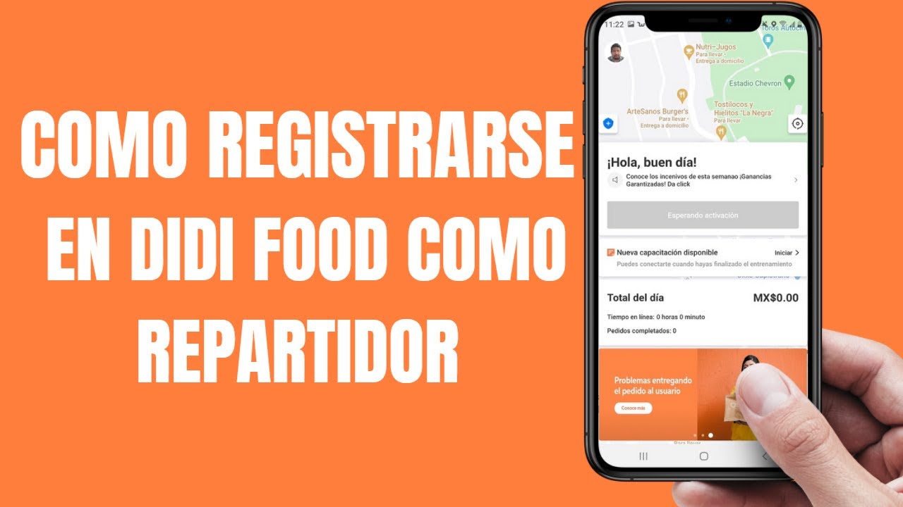 Como Registrarse En Didi Food Como Repartidor 峽 Youtube