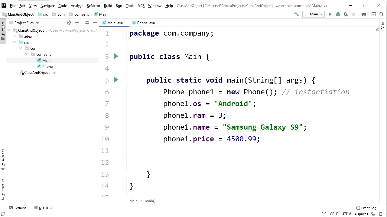 5 Instantiation Java Darija Youtube