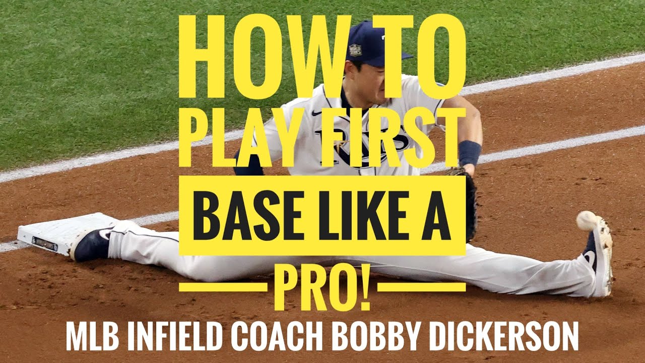How To Play First Base Like A Pro Receiving Techniques Youtube