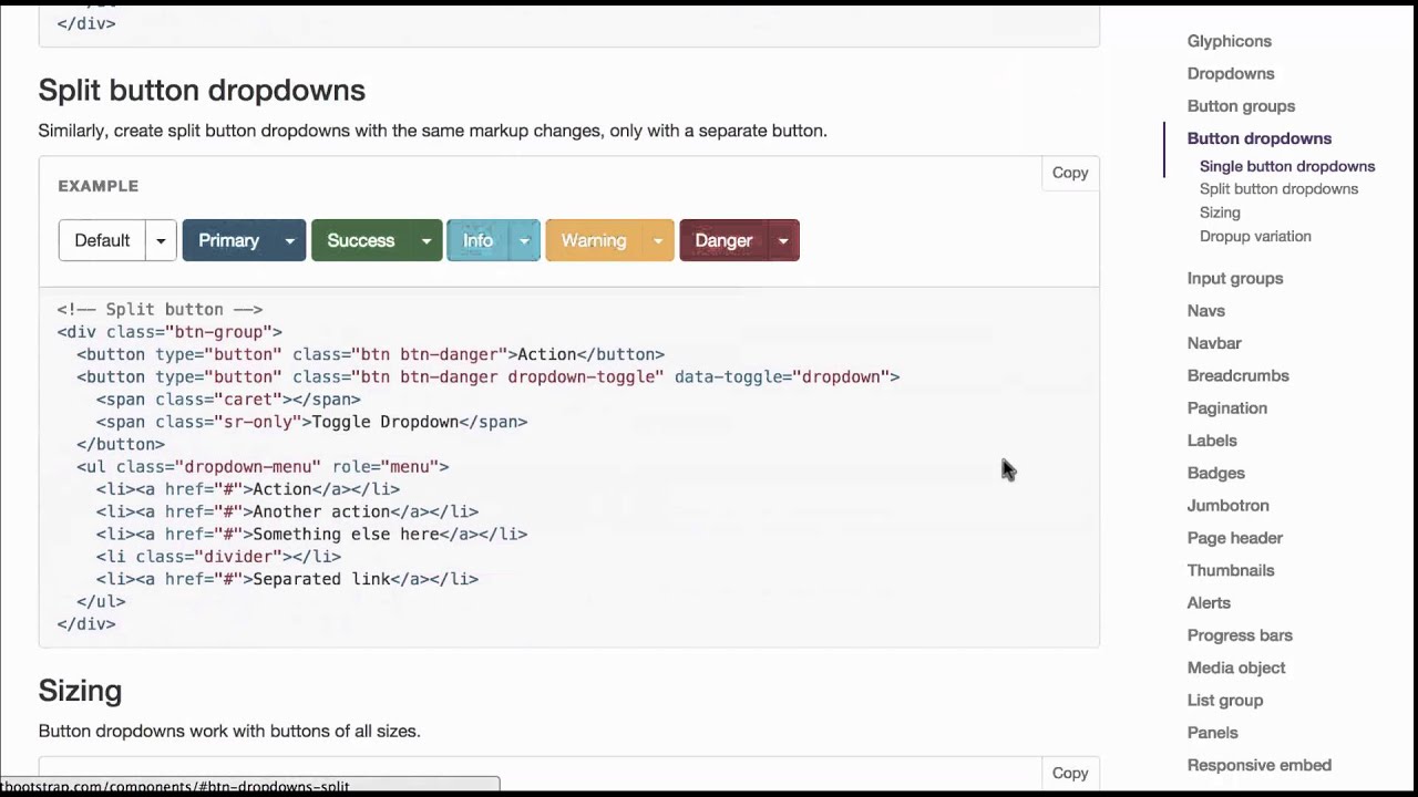 Bootstrap Scrollspy Feature Demo Youtube