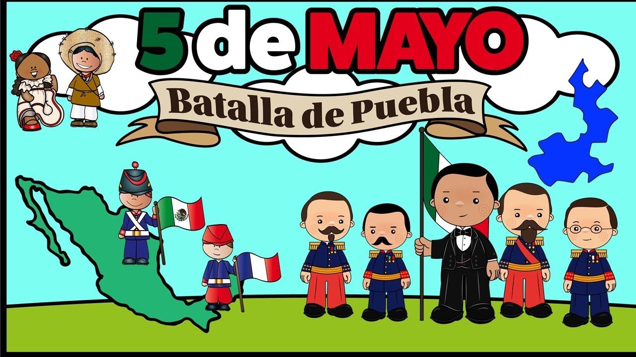 Introducir 70 Imagen Dibujos De La Batalla De Puebla Para Ni Os